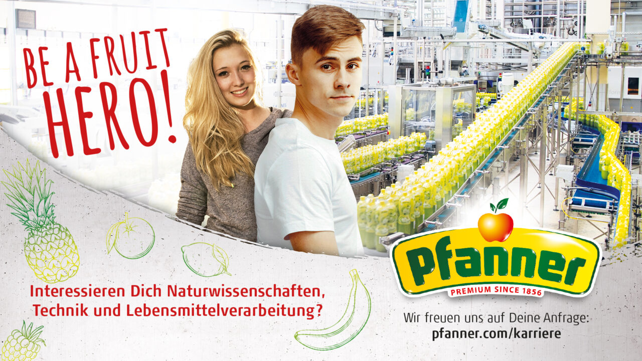 Hermann Pfanner Getränke GmbH - Lehre, Lehrberuf, Vorarlberg